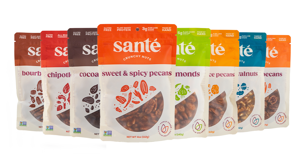 Santé Nuts: Gourmet Nuts Handcrafted in Small Batches