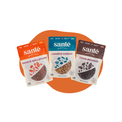 Santé Nuts: Gourmet Nuts Handcrafted in Small Batches